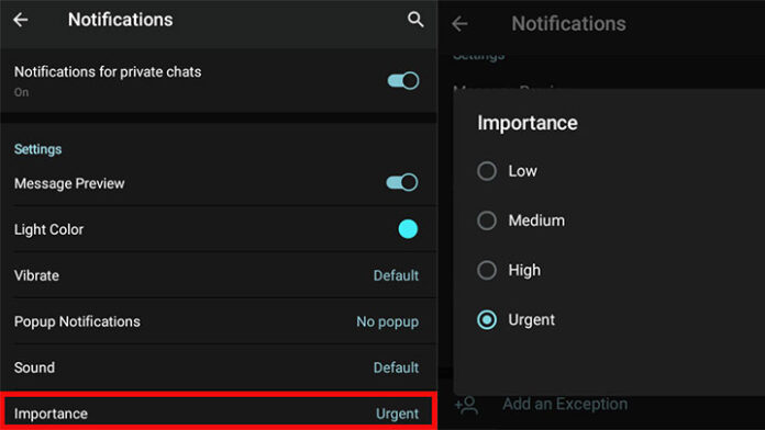 Telegram Settings⚙️l Section: Telegram Notification and Sounds