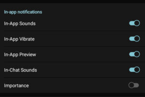 Telegram Settings⚙️l Section: Telegram Notification and Sounds