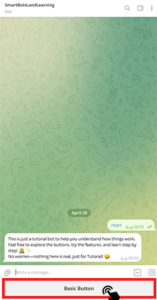 how to create telegram buttons with telegram bot | Smartbotsland