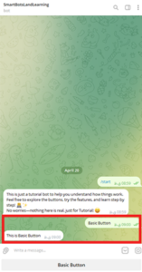 how to create telegram buttons with telegram bot | Smartbotsland