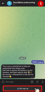how to create telegram buttons with telegram bot | Smartbotsland