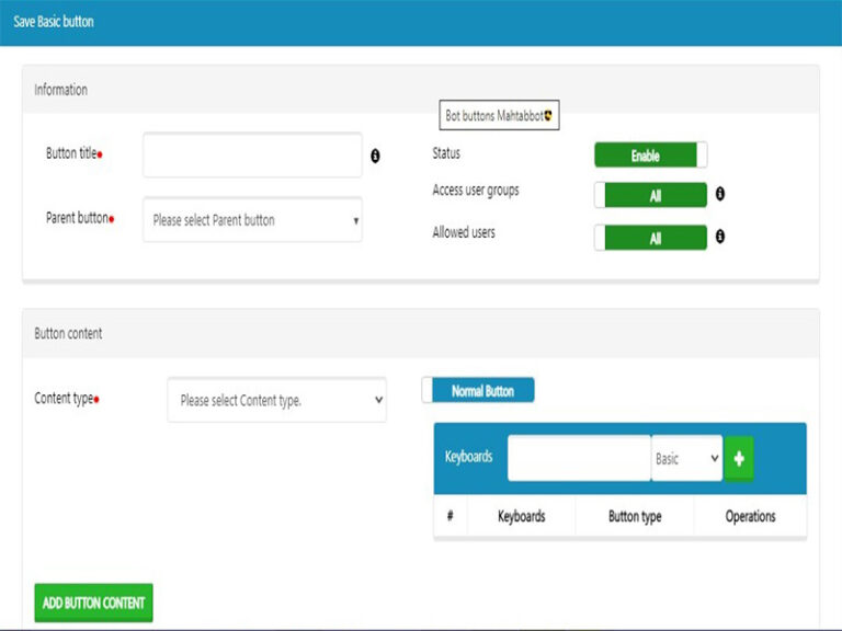 Telegram bot button l Telegram bot button without coding