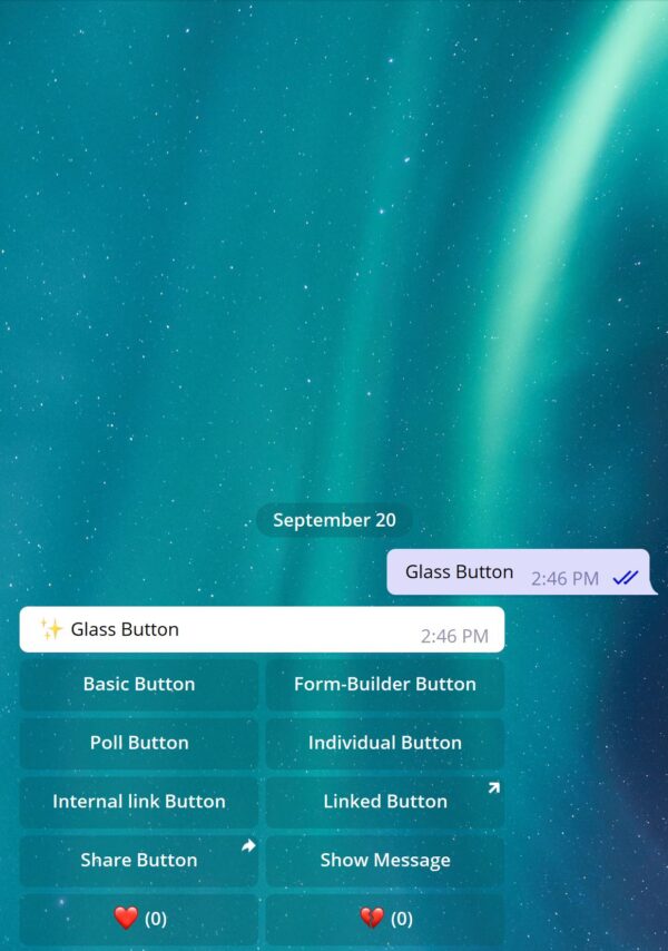 How to create Telegram inline(glass) button? - SmartBotsLand