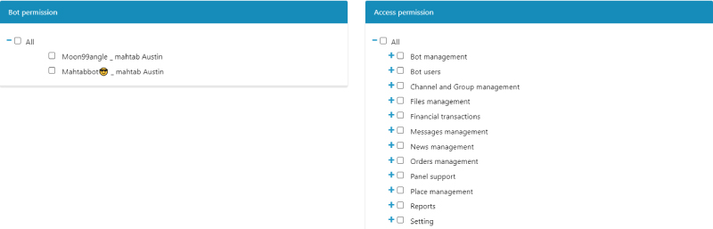 How to add an assistant to your Telegram bot web panel? - SmartBotsLand